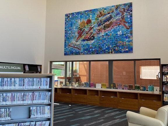 Mosaic shows Welland Public Library’s past, present and future