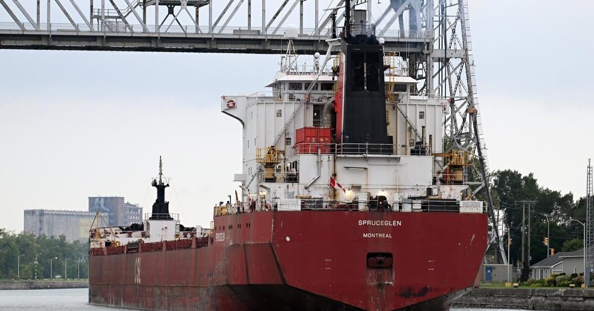 Seaway sees a drop in cargo shipped through system in August