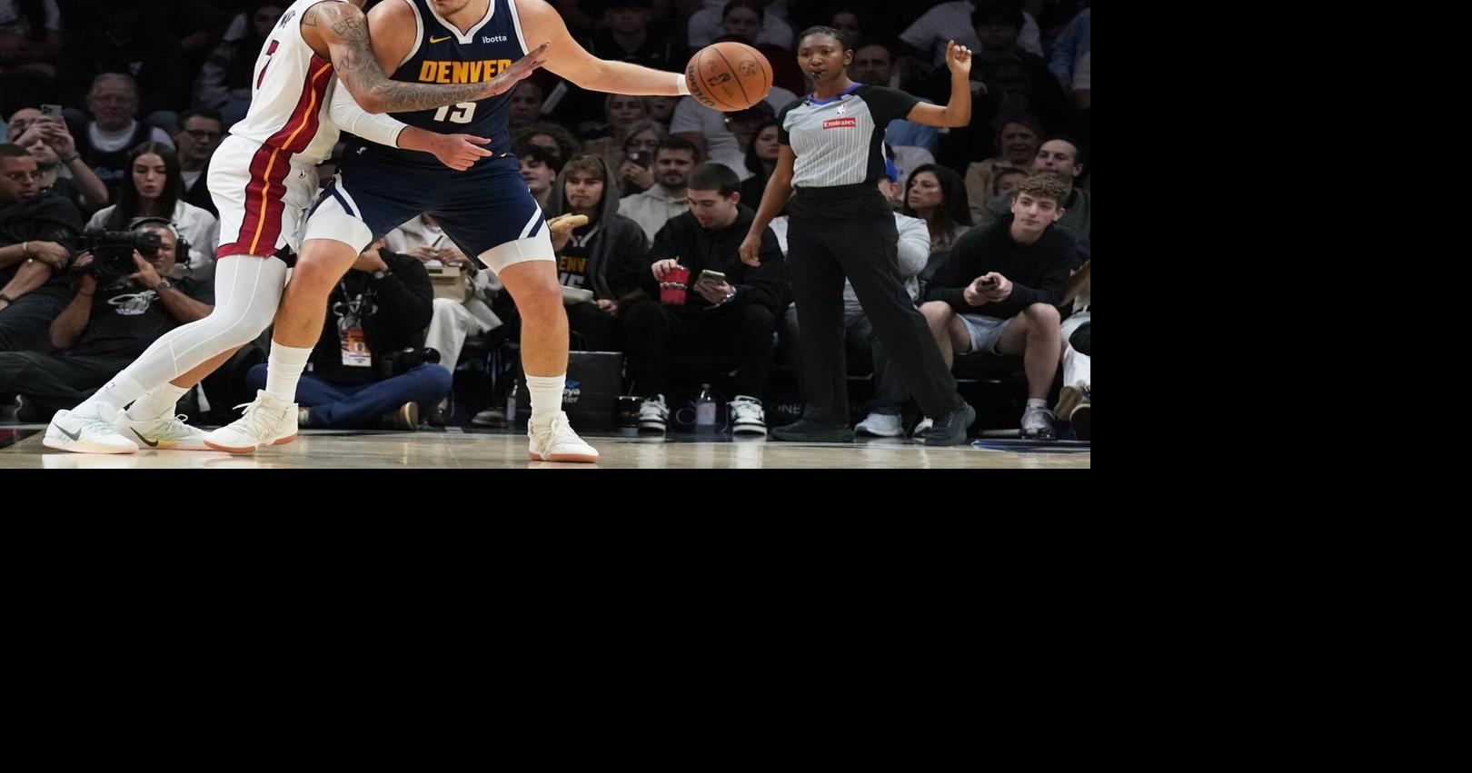 Nuggets star Nikola Jokic hyperextended his left knee and will be ...