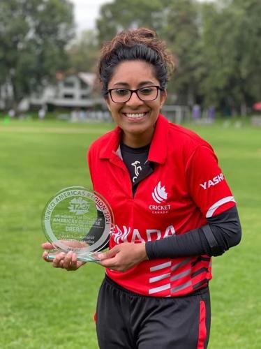 Calgary all-rounder Divya Saxena named MVP at cricket qualifier in Mexico
