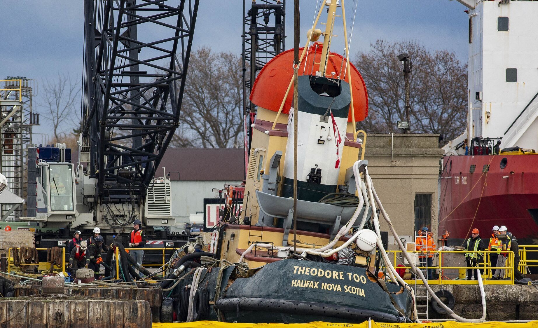 Recovery efforts successful as Theodore Too refloated