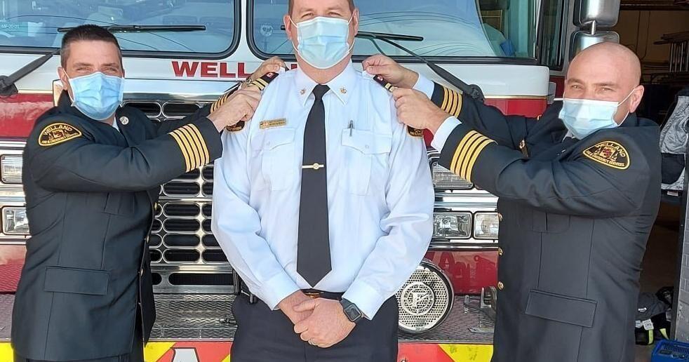 Welland’s new deputy fire chief, Matt Richardson, comes from internal ranks