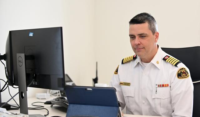 Where’s fire Chief Adam Eckhart? Welland isn’t saying