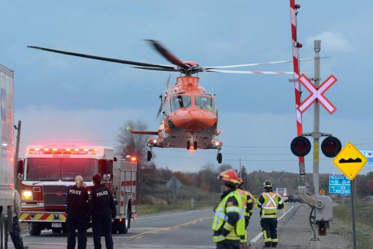 Two-vehicle crash on Highway 140 in Welland sends two to hospital with ...