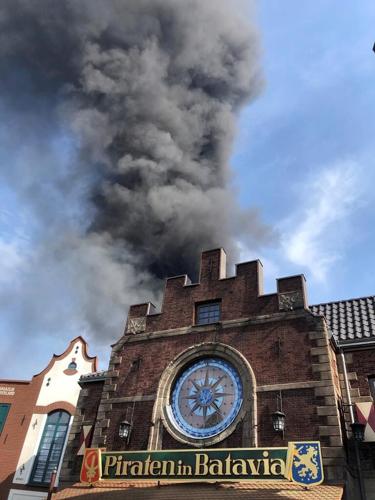 Large fire breaks out at Germany’s biggest theme park, police says ...