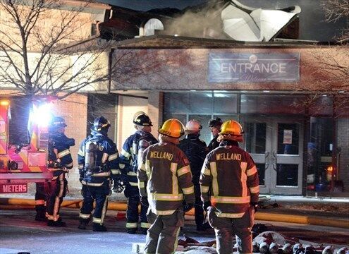 Fire in abandoned Welland church under investigation