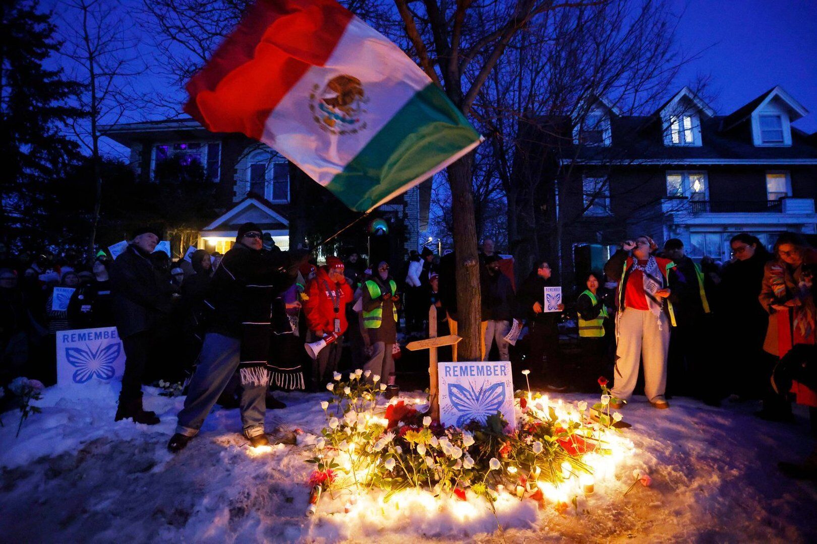 Family and neighbors mourn woman who was shot by ICE agent and made ...