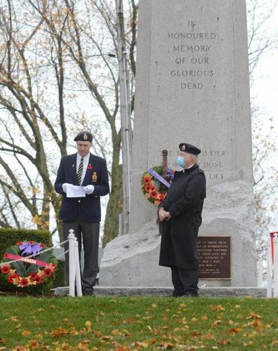 Port Colborne residents show up at cenotaph despite Remembrance Day ...