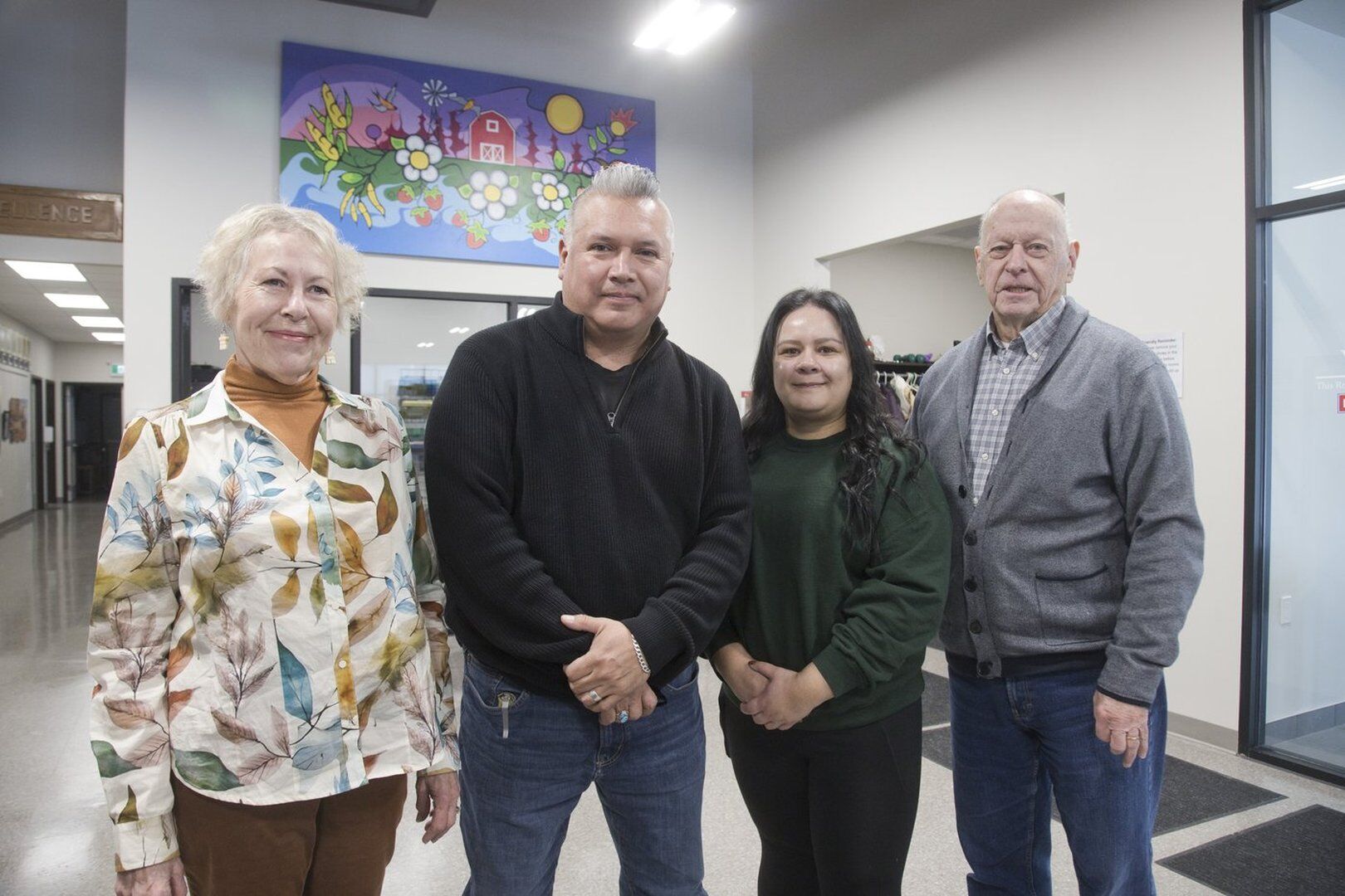 Renowned Ojibway artist John Williams unveils Indigenous mural at ...