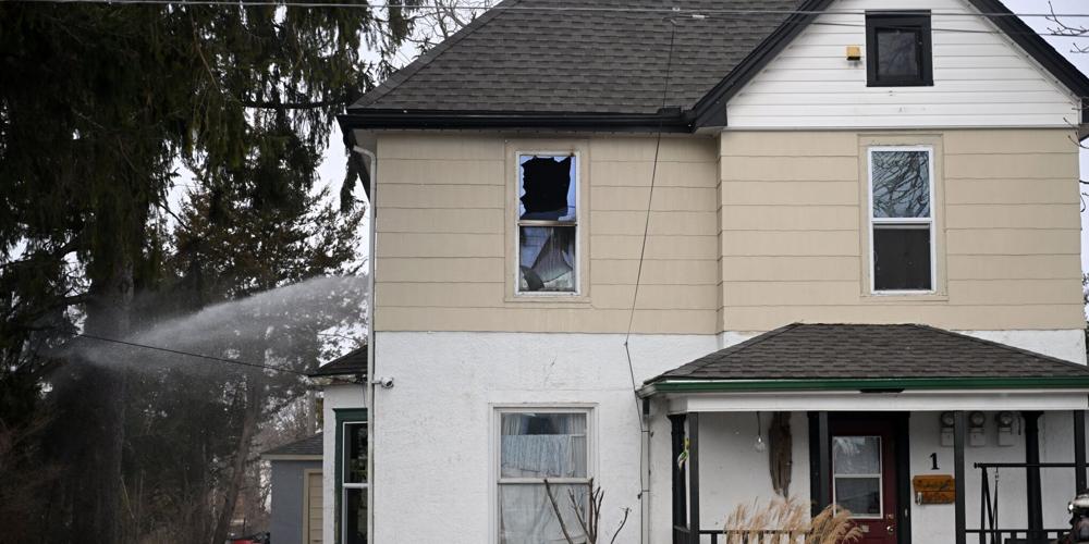 Port Colborne firefighters rescue man from house fire