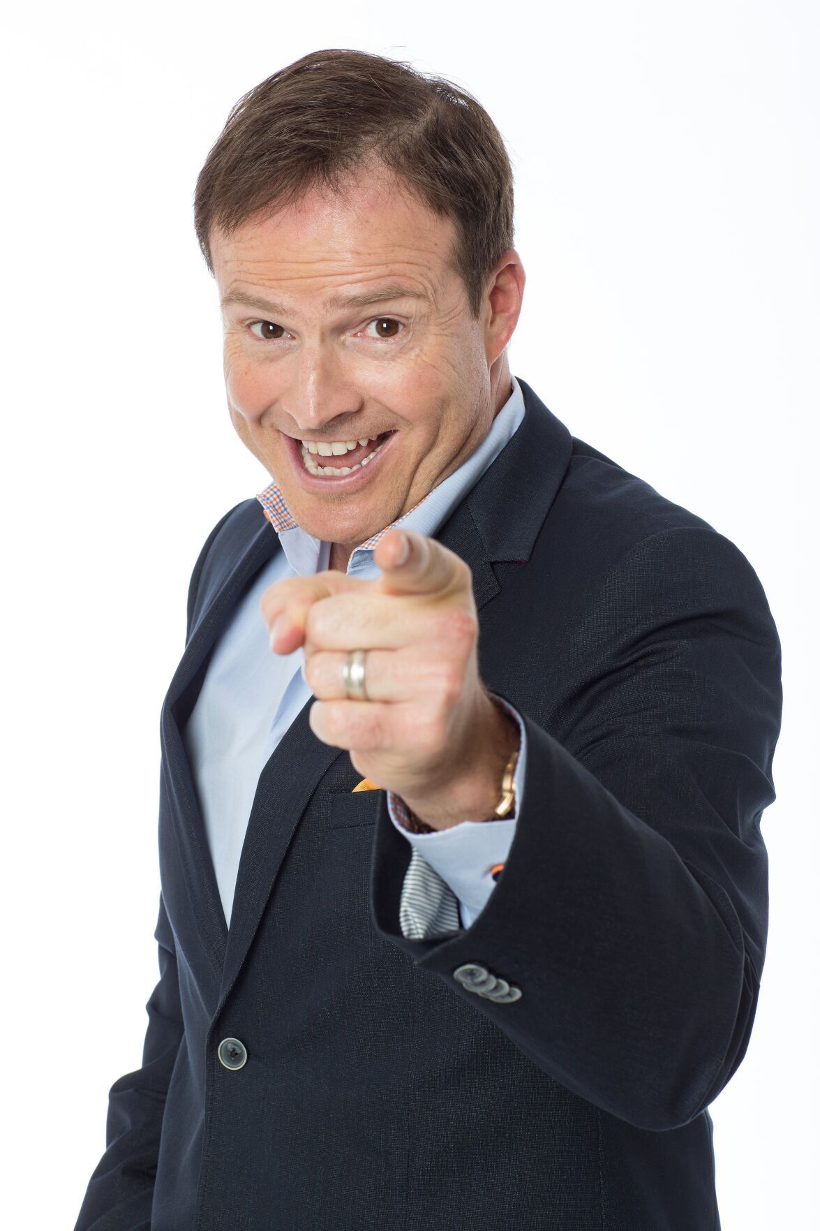 Breaking the ice with comedian Steve Patterson