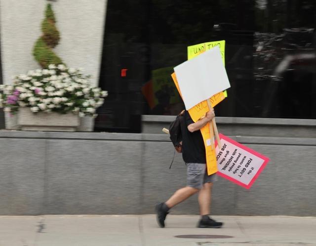 TVO workers hit the picket lines in first strike