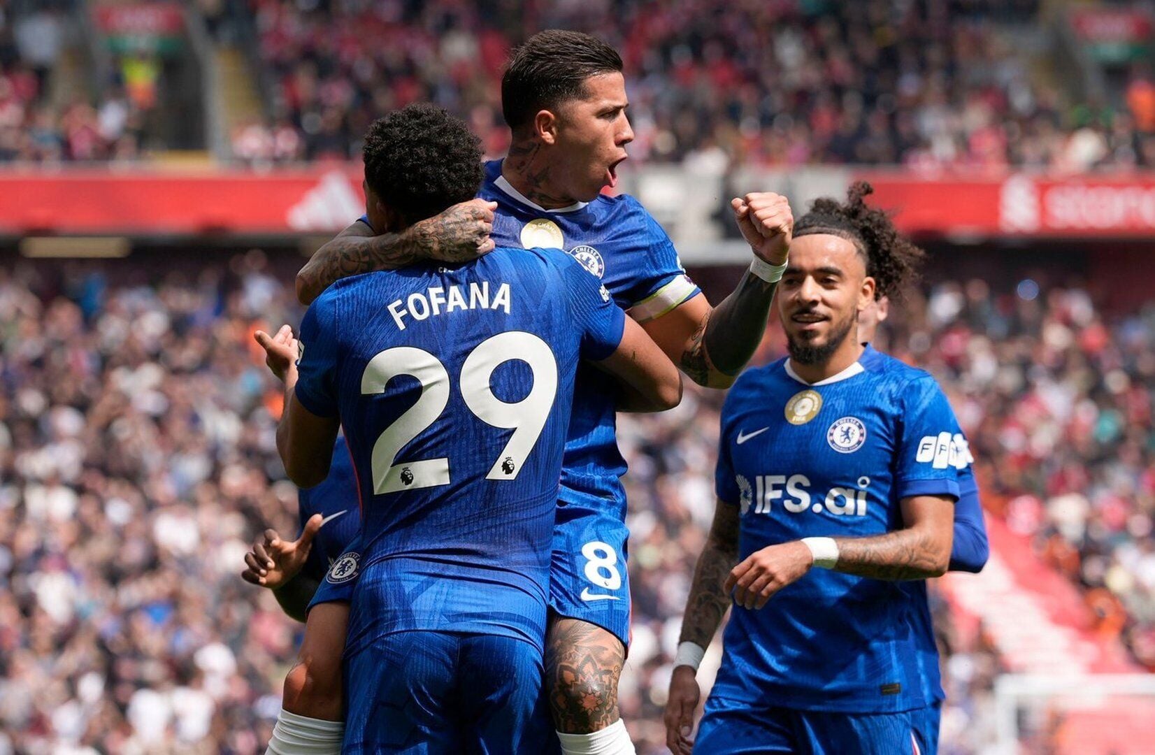 Liverpool settles for 1-1 draw with Chelsea amid boos at Anfield