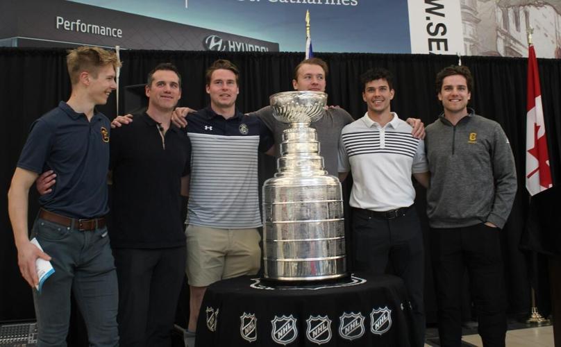 Stanley Cup surprises Welland sports wall of fame induction audience