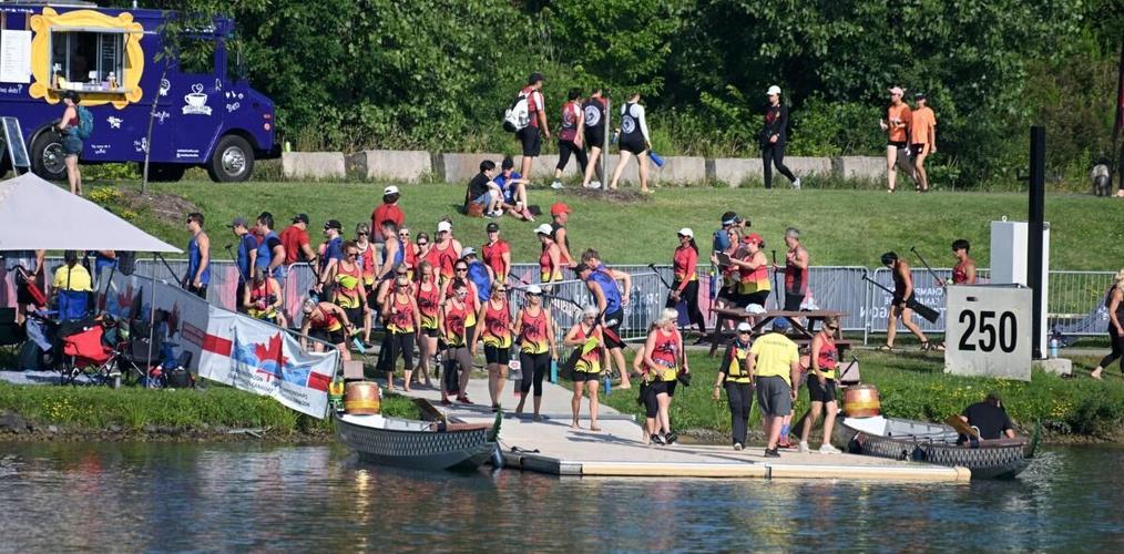 Photos: Dragon boats take over Welland Recreational Canal