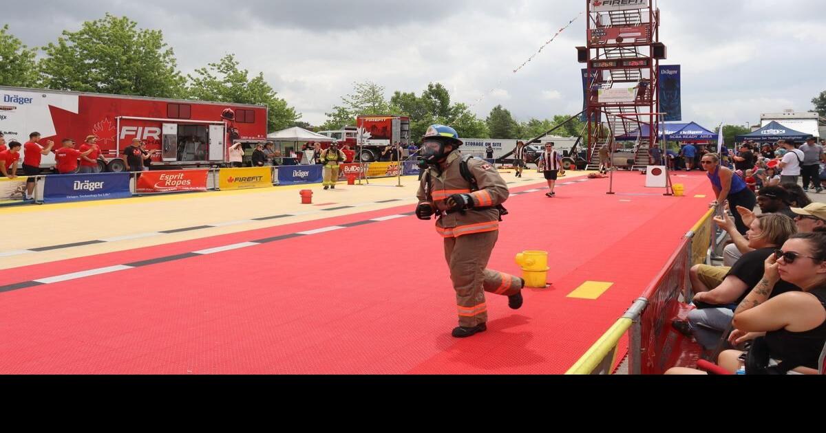 Firefighters show their strength in FireFit Championships