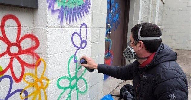 Mural adds a splash of colour to Welland store