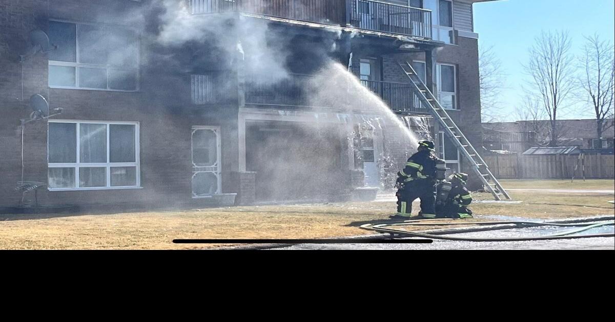 Balcony fire causes evacuation of 30-unit apartment building in Welland