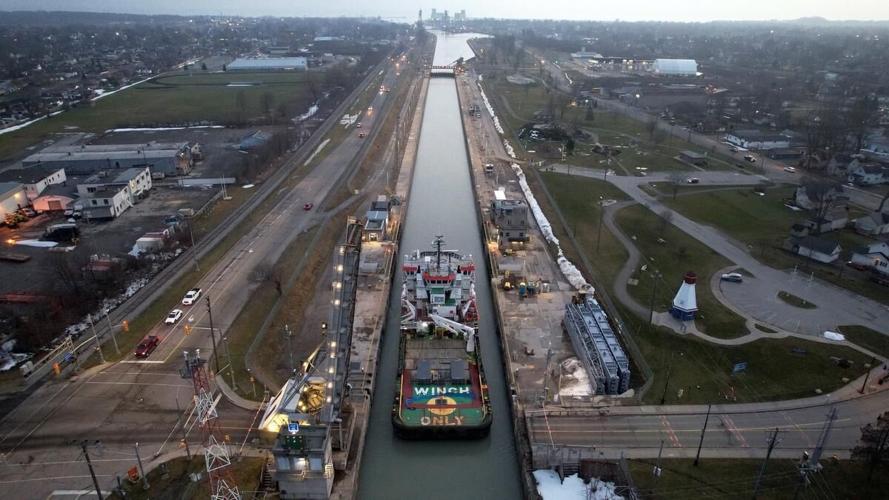 Canada’s newest icebreaker docks in Port Colborne; Welland Canal ...