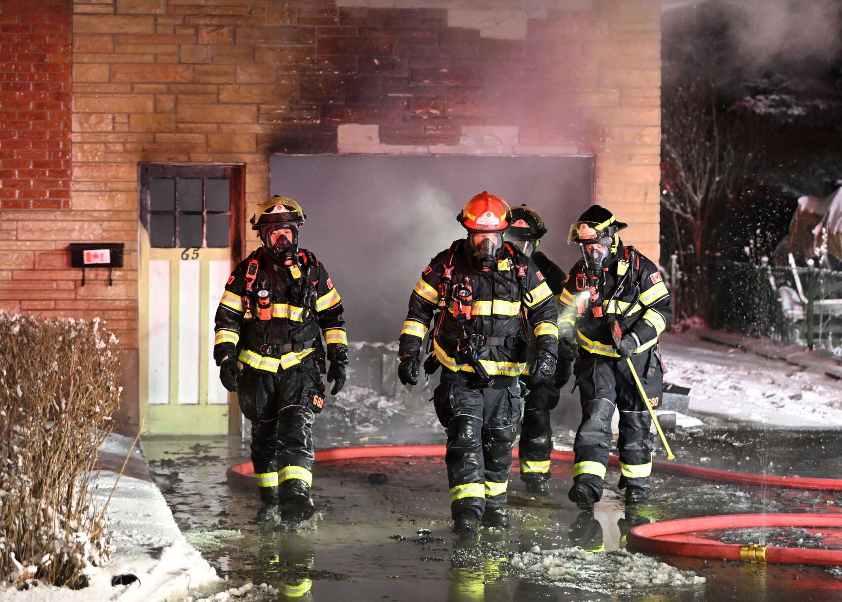 Welland firefighters rescue three people from blaze
