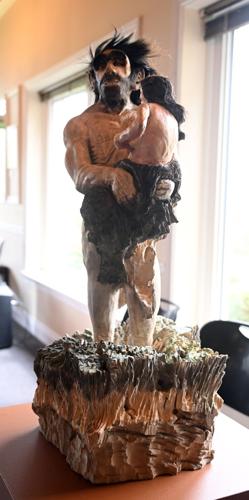 Roselawn exhibit, Rising, connects to natural elements