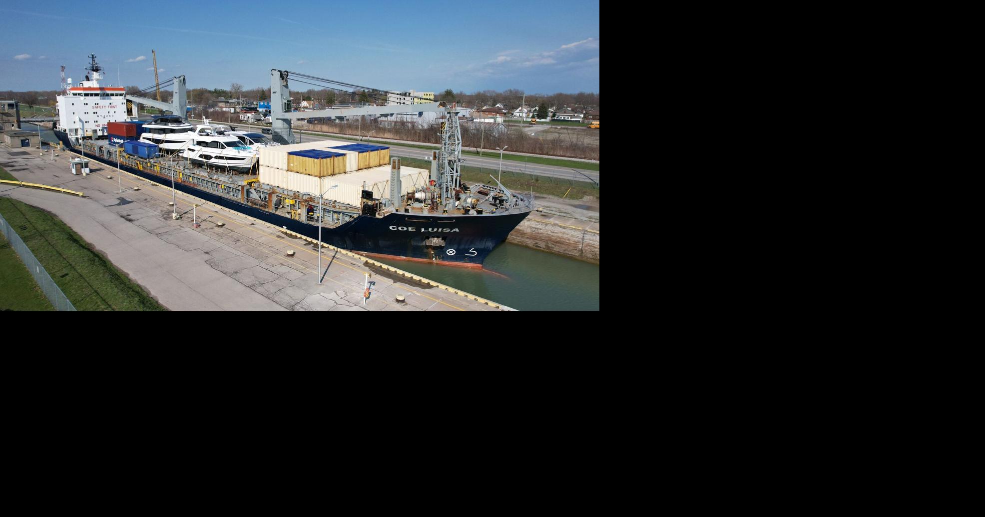 Cargo shipments on seaway system up at the end of May