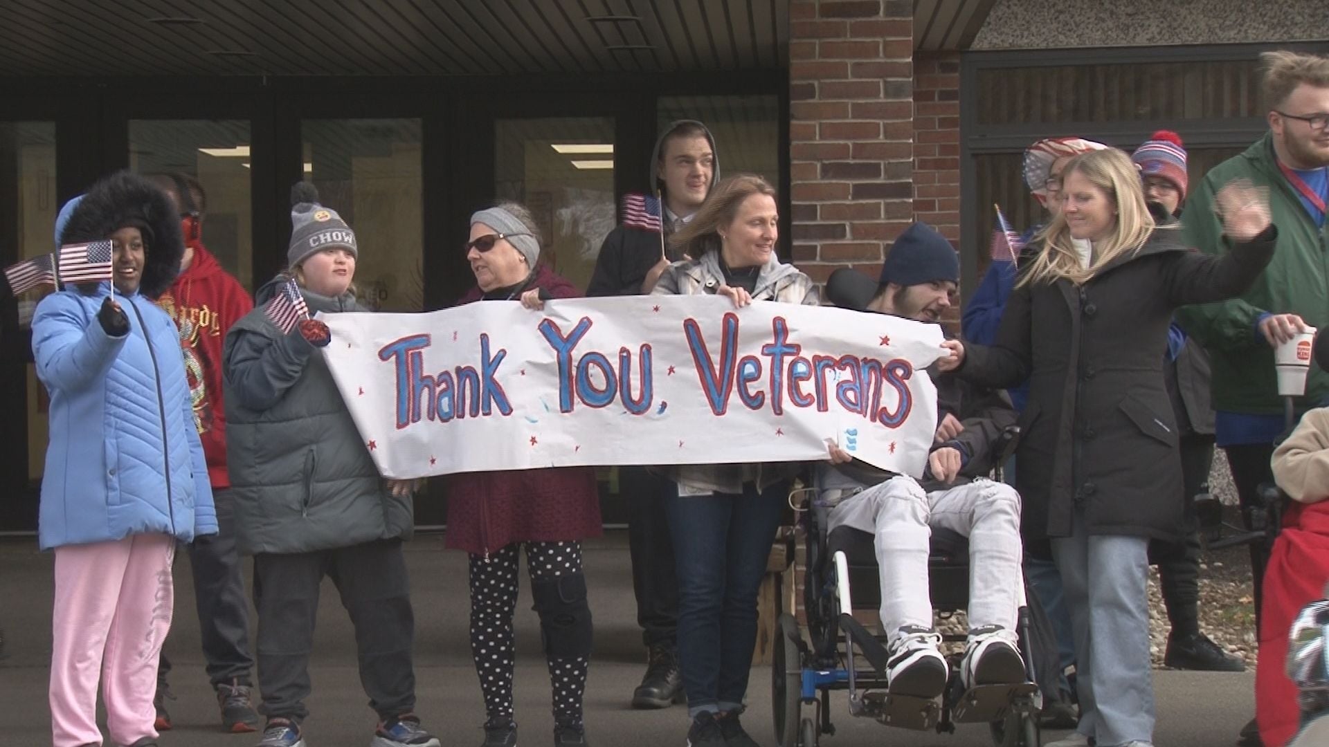 BOCES students honor veterans with parade on campus | News | weny.com