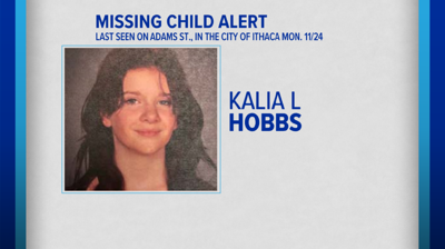 Missing Child Alert for 13-Year-Old Girl from the Ithaca Area Now ...