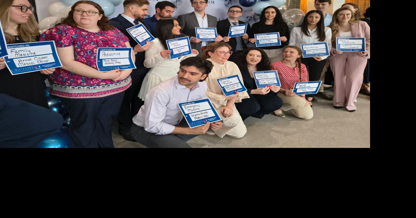 LECOM Elmira Students Celebrate Residency Placement on Match Day | News ...