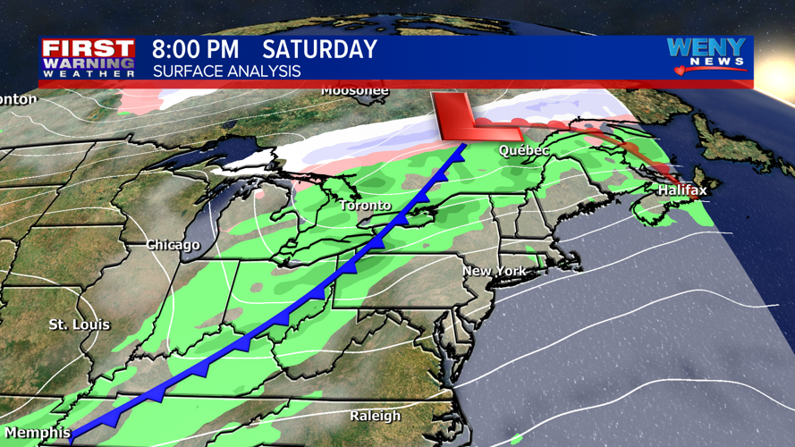 Showers Taper Overnight | Weather | weny.com