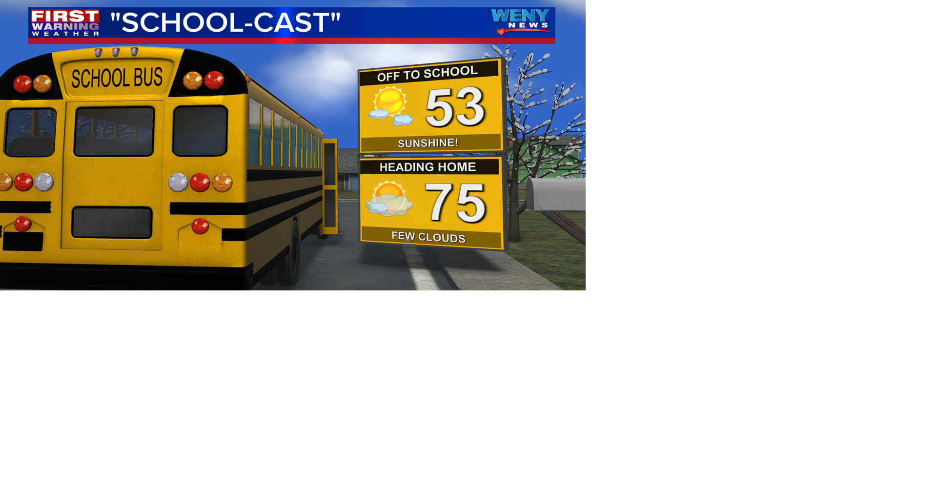 Partly sunny and mild | News | weny.com