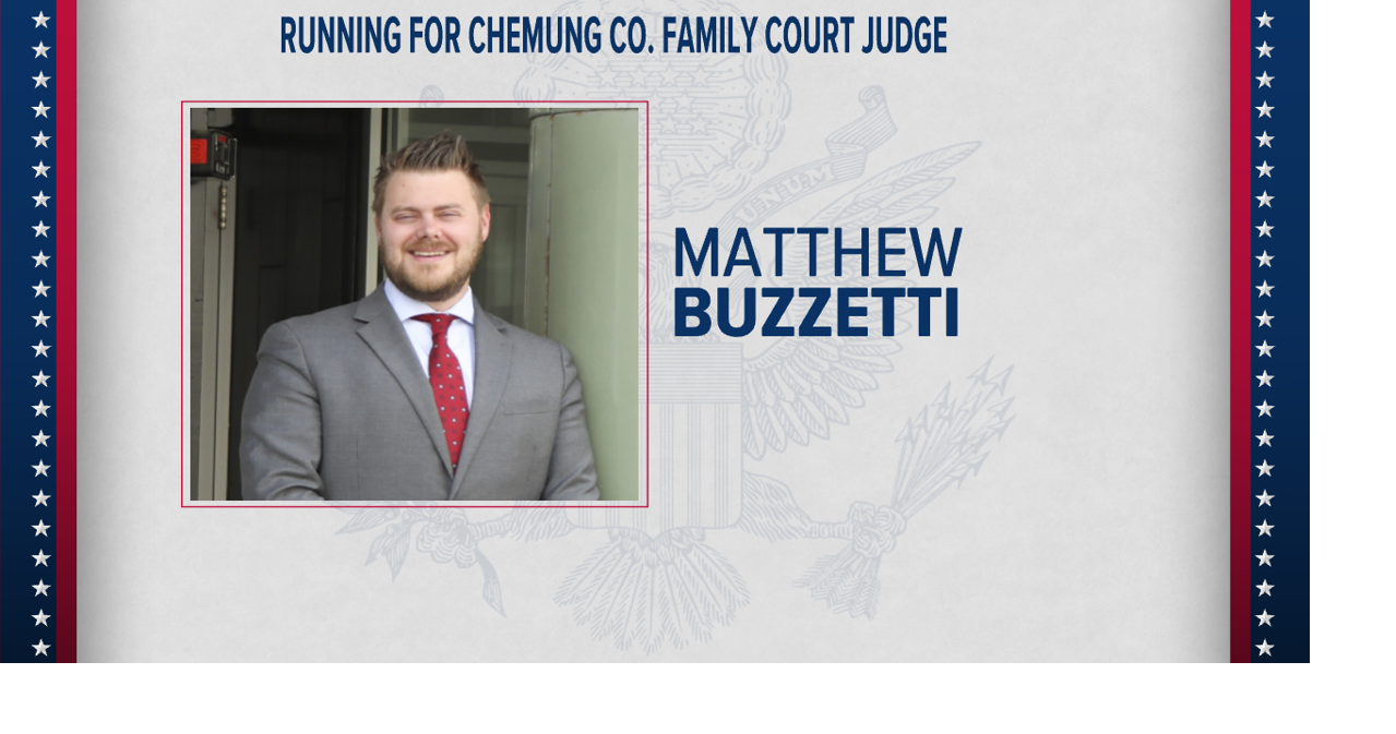 Attorney Matthew Buzzetti announces run for Chemung Co. Family Court ...