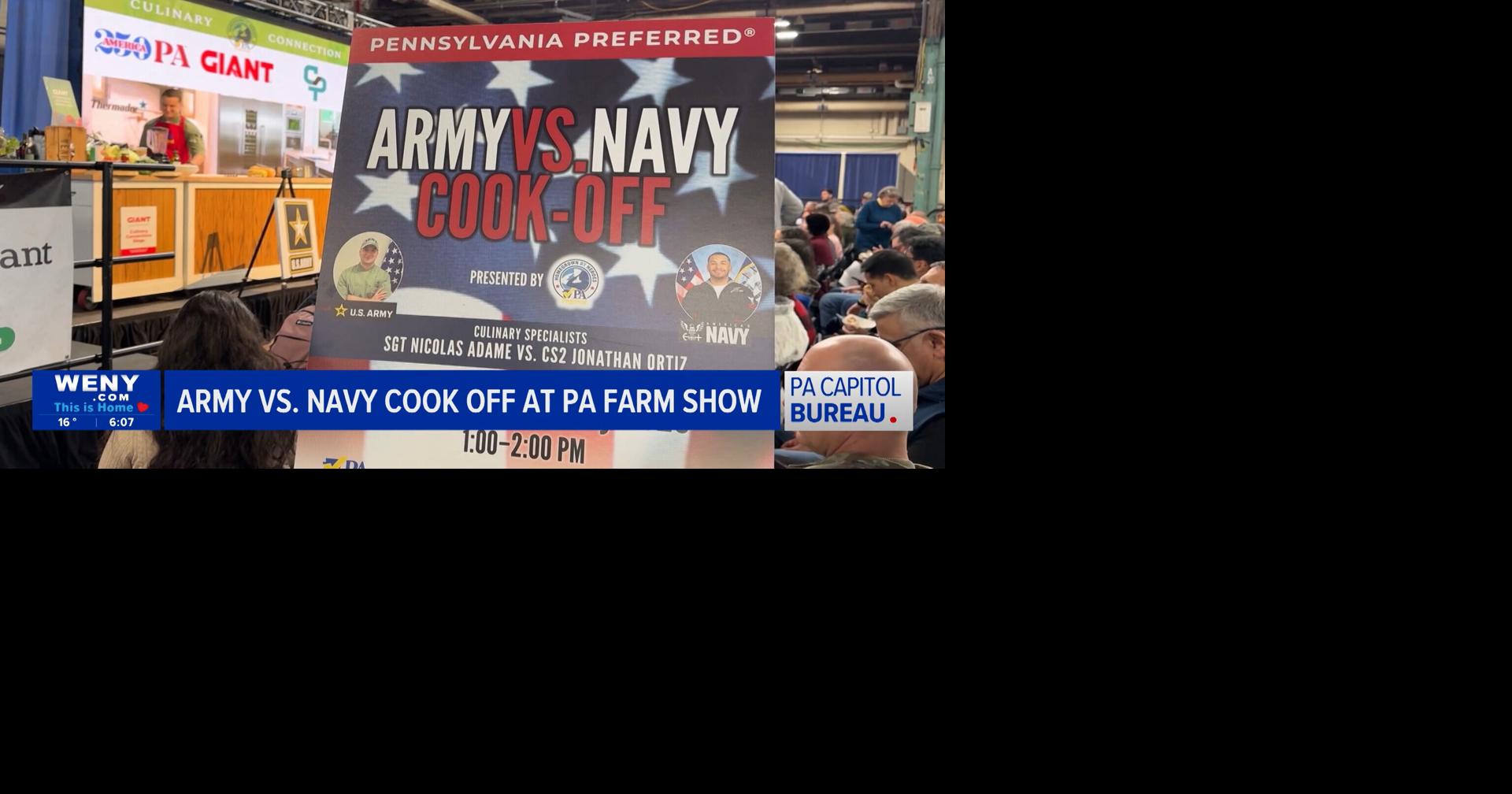 Army and Navy Face Off During Pennsylvania Farm Show Military ...