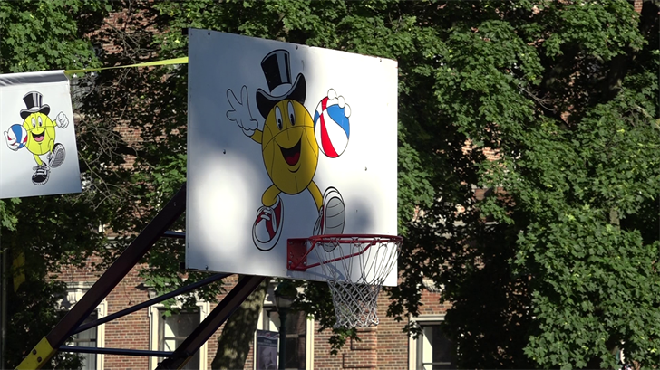 Gus Macker Celebrity Game Kicks off Elmira Tournament | News | weny.com