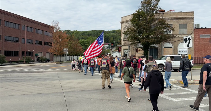 Stop 22 a Day March Aims to End Veteran Suicide | News | weny.com