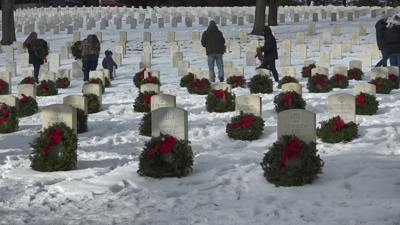 Thousands of wreaths placed in Bath for Wreaths Across America Day ...