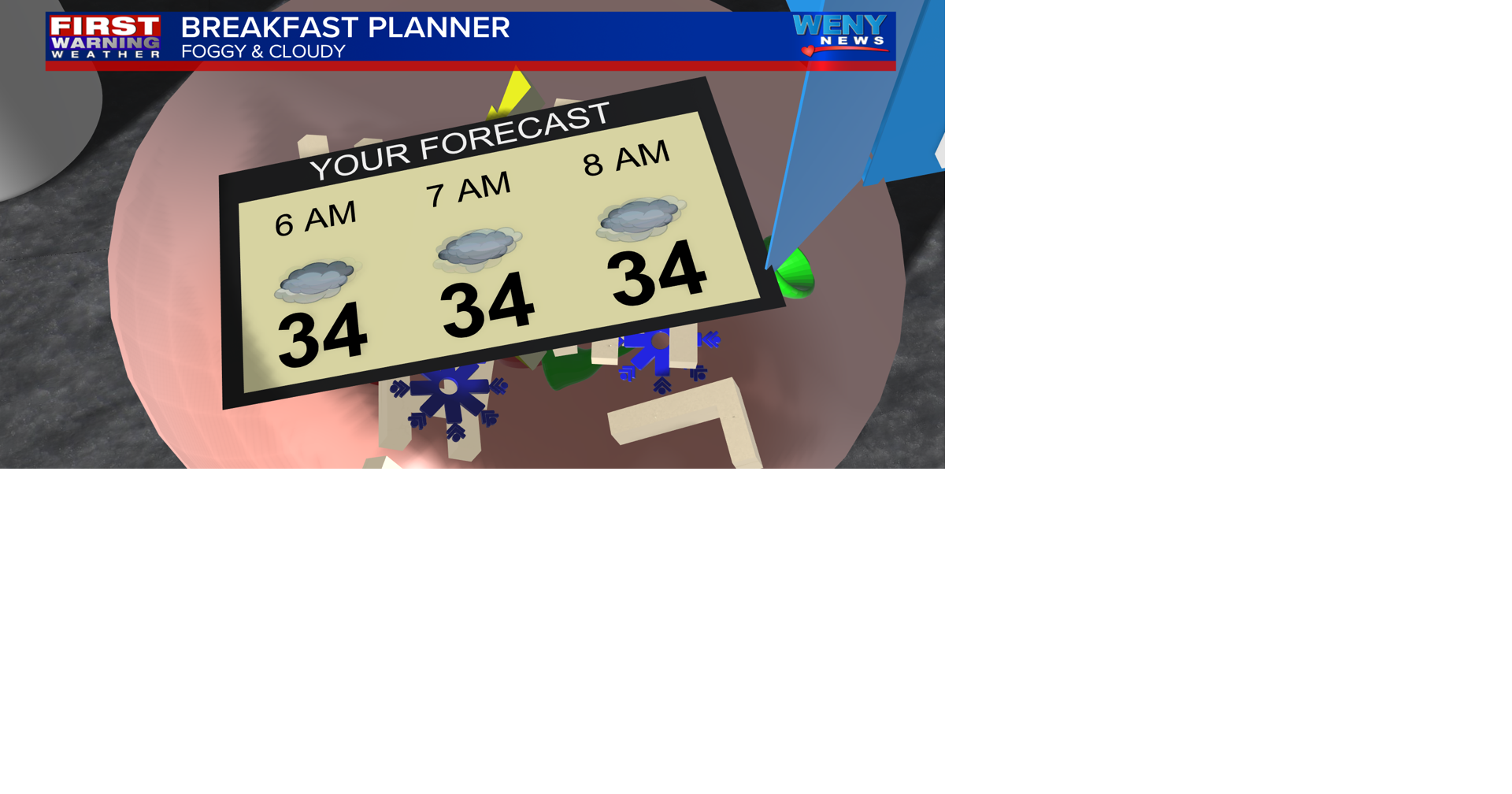 Another foggy start followed by mostly cloudy skies | News | weny.com