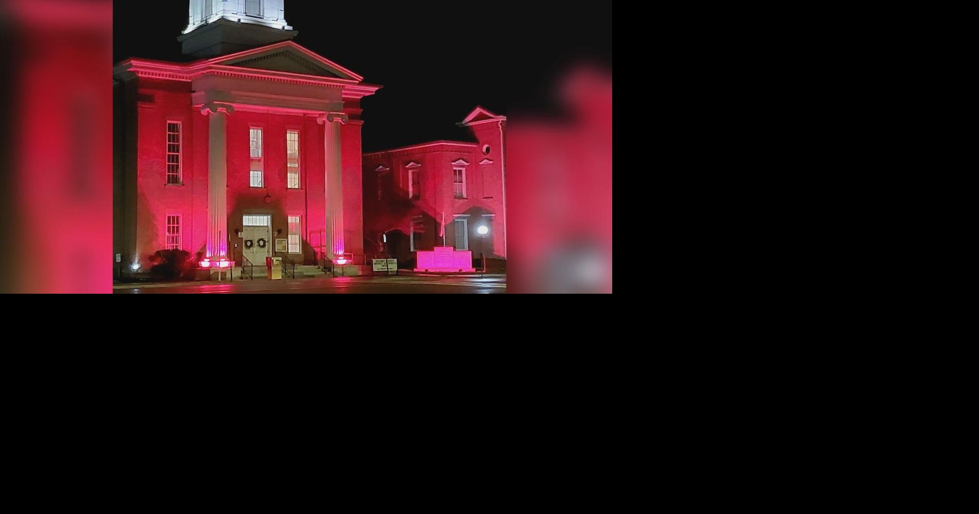 Steuben County Courthouse to be showered in red light to support ...