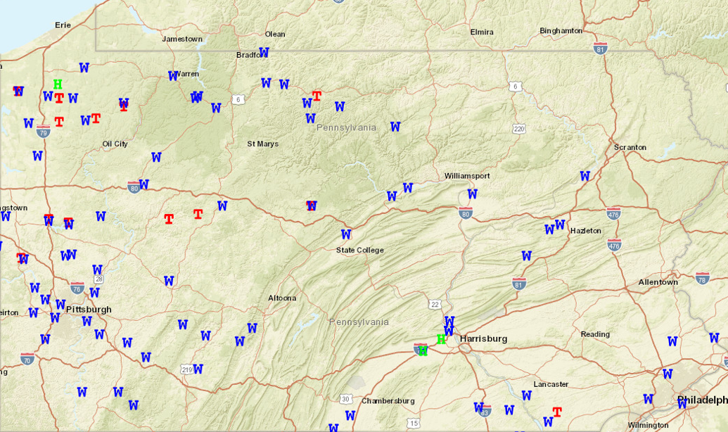 NWS: 21 tornadoes confirmed in Pennsylvania during June | News | weny.com
