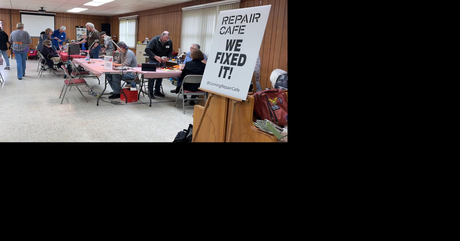Corning's First Repair Cafe Helps Residents Fix Belongings, Reduce ...