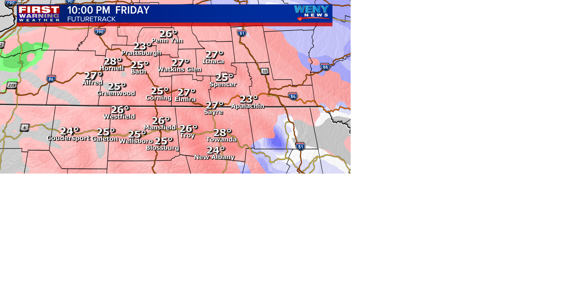 Wintry Mix Persists Overnight | Weather | weny.com