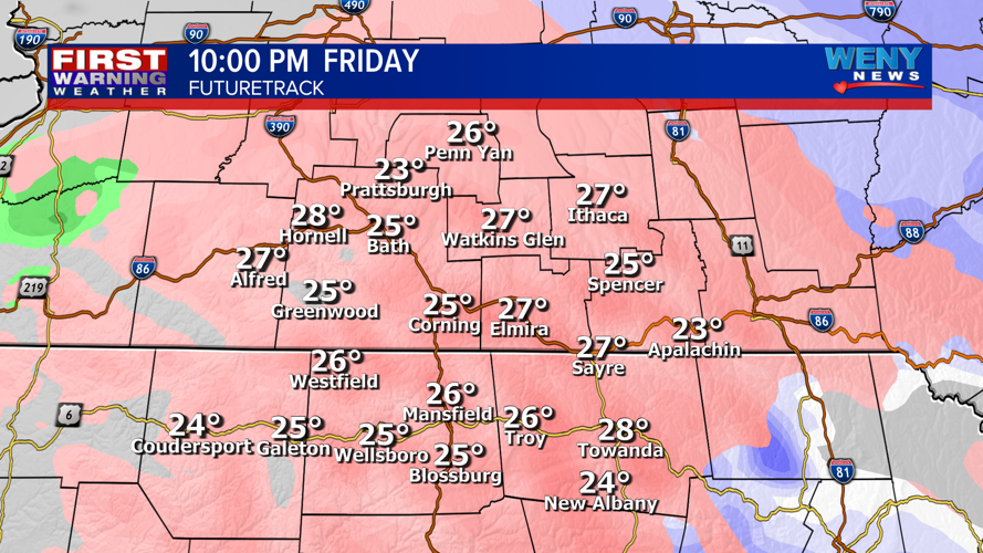 Wintry Mix Persists Overnight | Weather | weny.com