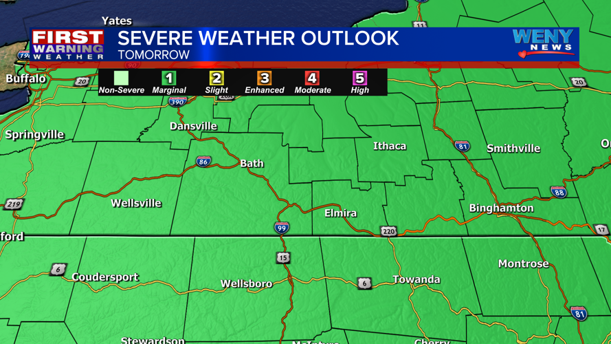 Warm with an isolated shower or thunderstorm possible | News | weny.com