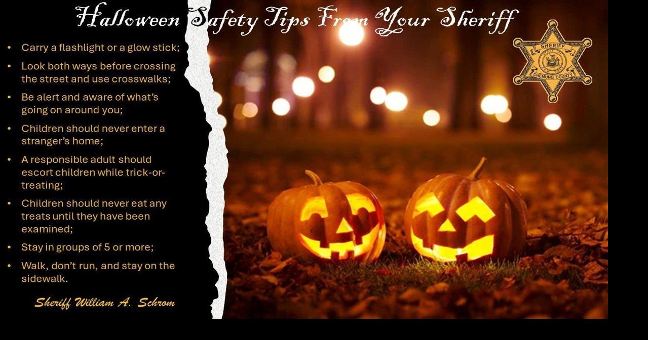Halloween Safety Alert: Chemung Co. Law Enforcement Prepares for Trick ...