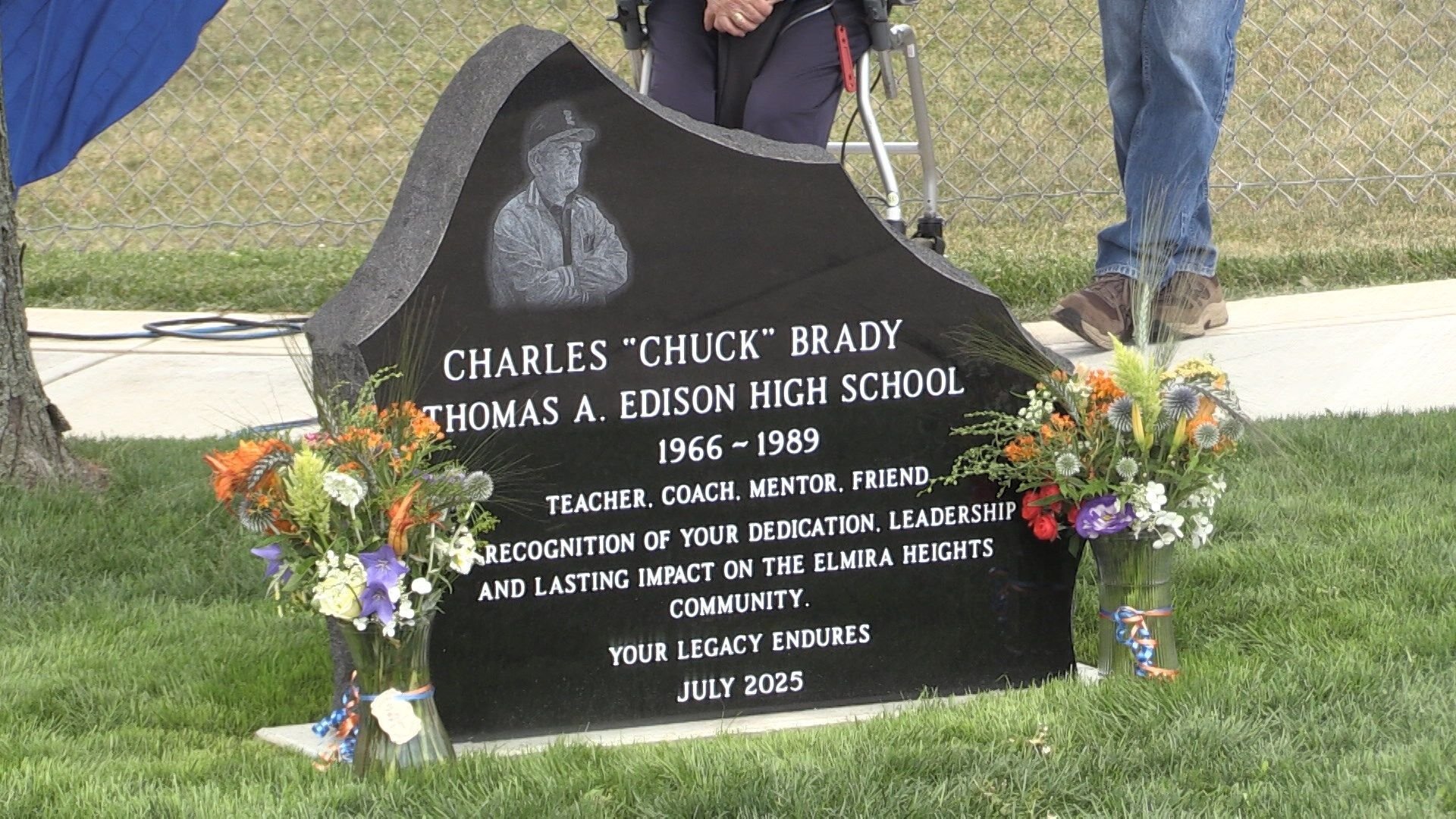 Thomas A. Edison High School honors late coach Charles "Chuck" Brady ...