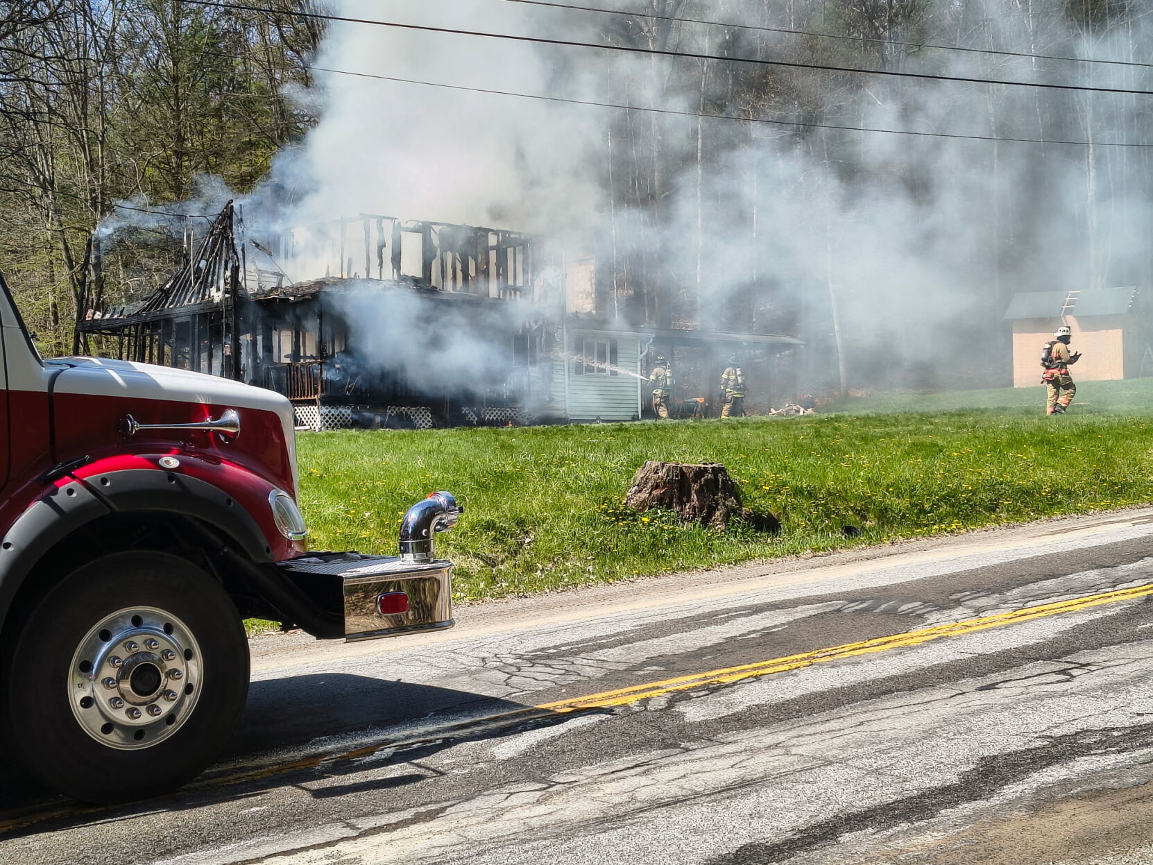 Corning Home Destroyed by Fire | News | weny.com