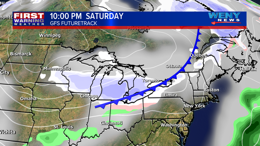 Weekend cold front to crater temperatures | Weather Extra | weny.com