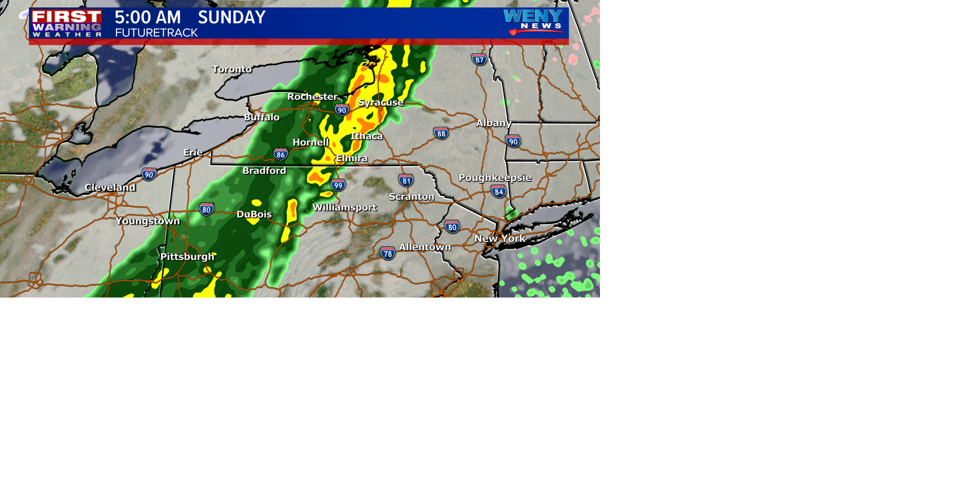 Thunderstorms linger overnight ahead of a rainy morning | Weather Extra ...