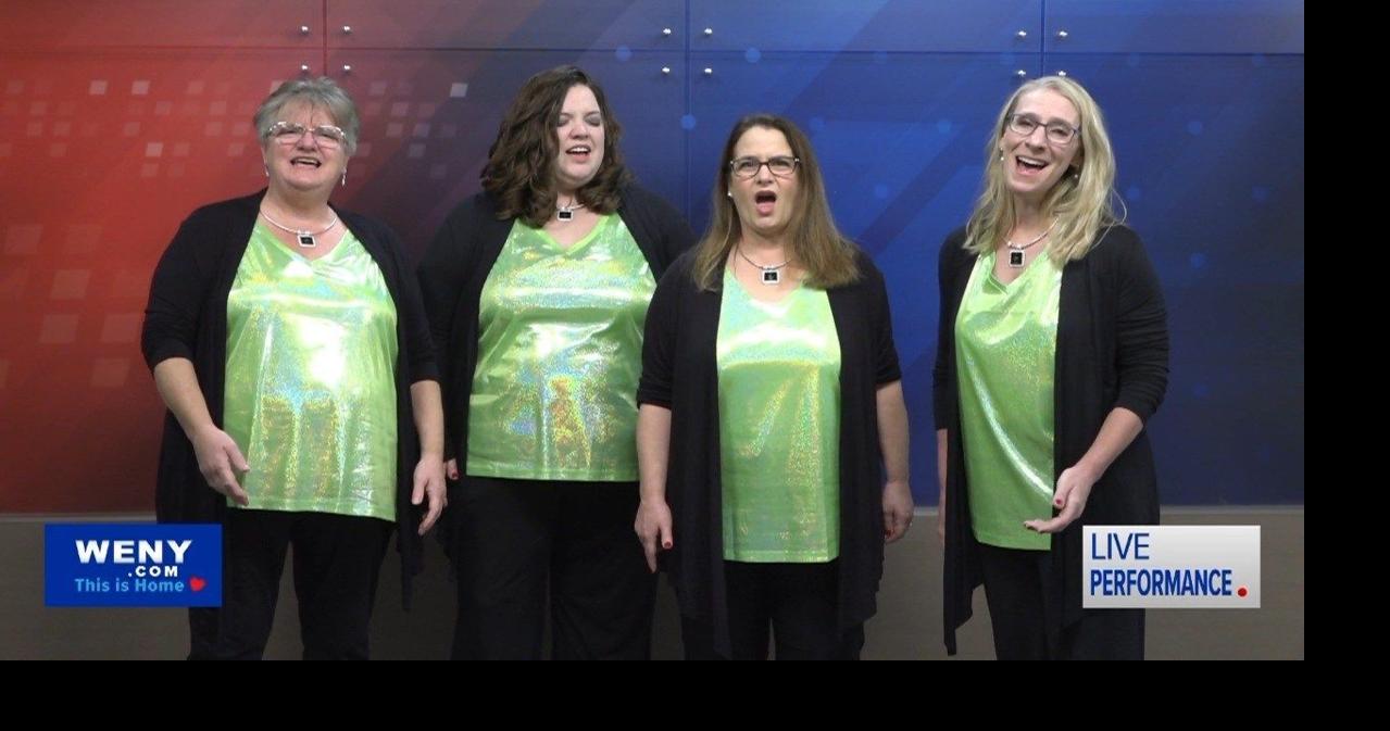 Crystal Chords A Cappella performs live on Good Morning Twin Tiers ...