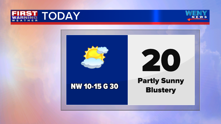 Cold and windy for the New Year | News | weny.com